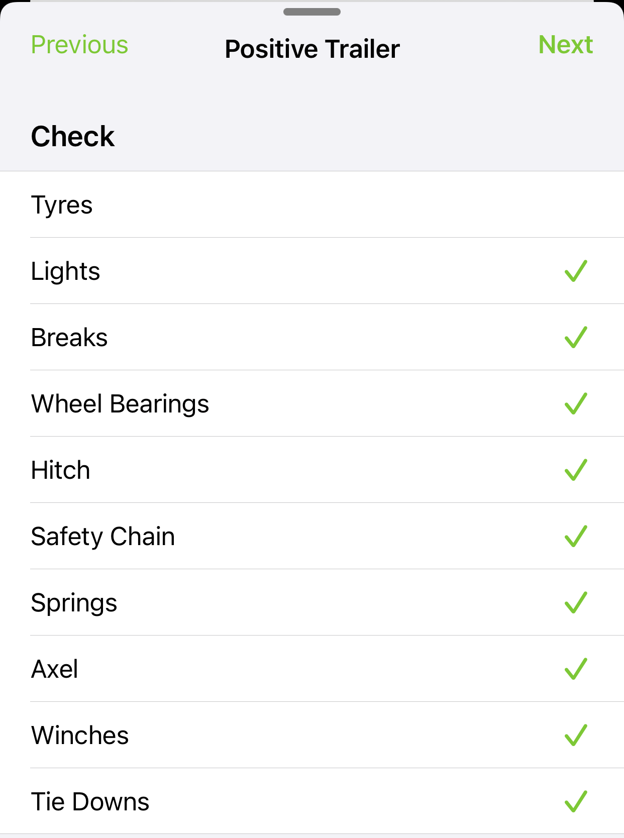 Trailer Safety Check – Financial Systems Group